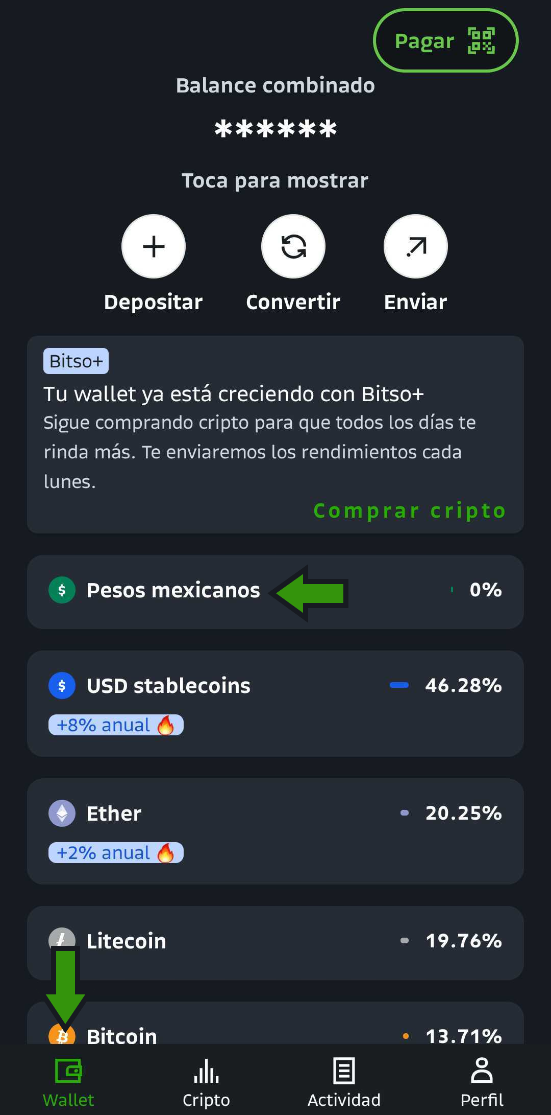 Deposita pesos mexicanos desde la app – Centro de Ayuda